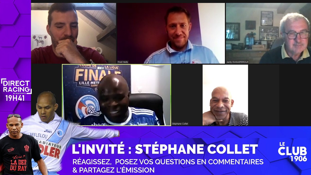 Stéphane Collet est l'invité du Club 1906 - Vidéo Dailymotion