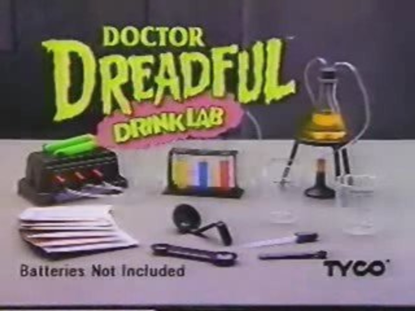 Doctor Dreadful Zombie Lab Commercial