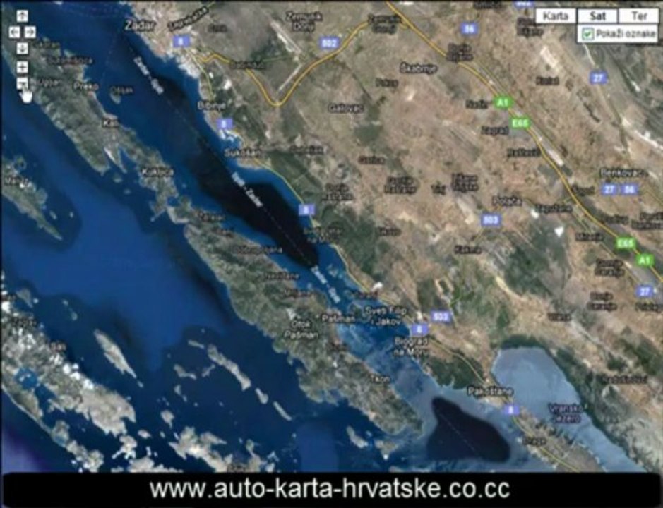 Auto Karta Hrvatske - Road Map Of Croatia - Kroatien Karte - video ...