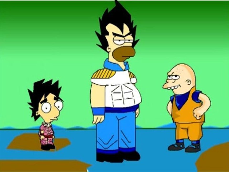 dragon ball z vs simpsons - Vidéo Dailymotion