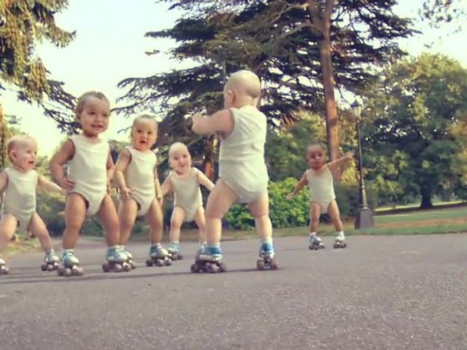 EVIAN - Skating Babies - Vidéo Dailymotion