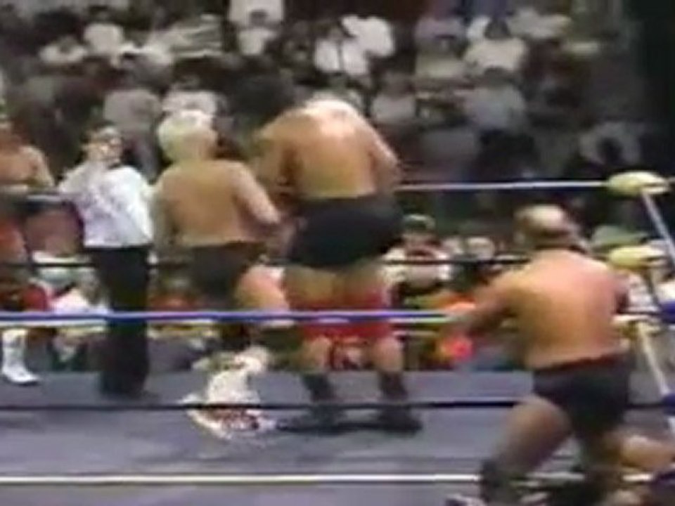 Sting, Pillman & Gigante vs. Flair, Windham & Arn Anderson - video ...
