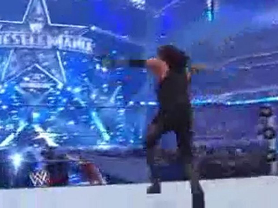 The Undertaker vs Shawn Michaels Wrestlemania 25 - video Dailymotion