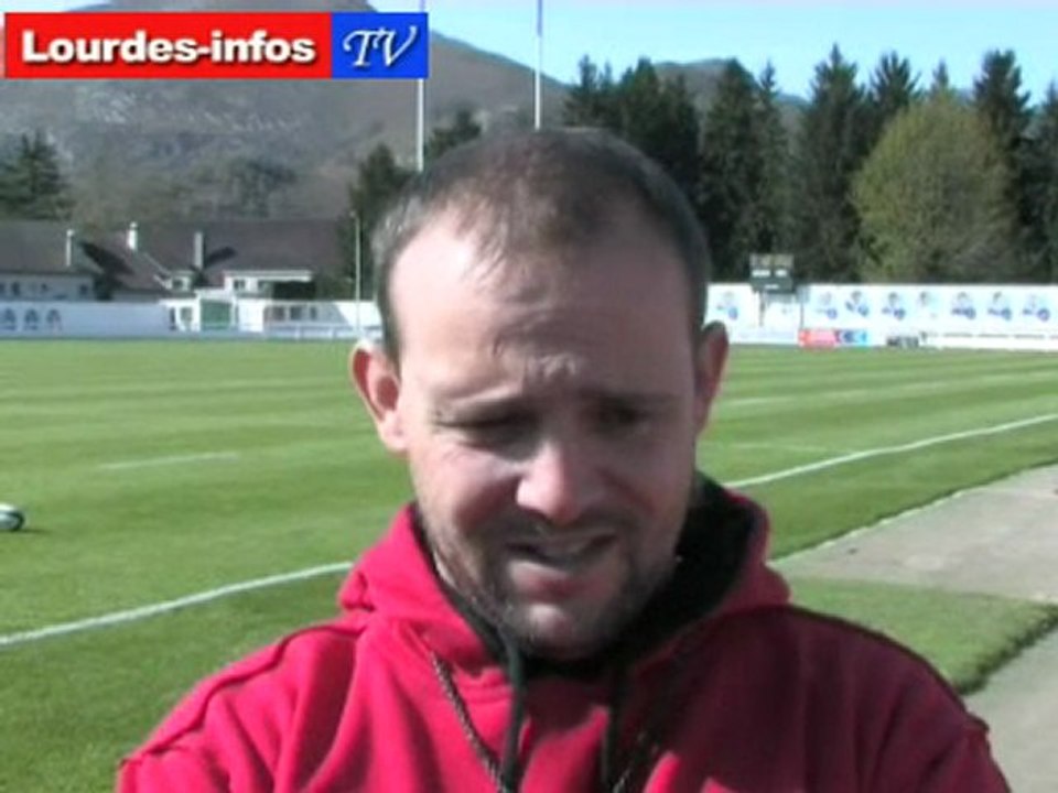 Rugby Christophe Dulong entraîneur du F.C.Lourdais - Vidéo Dailymotion