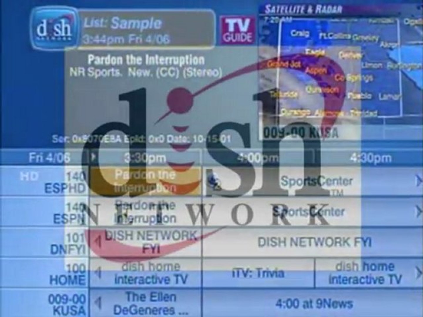 Dish Network Channels List