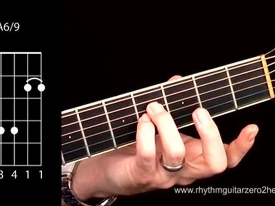 Learn A 6/9 - Guitar Chord Instructions - video Dailymotion