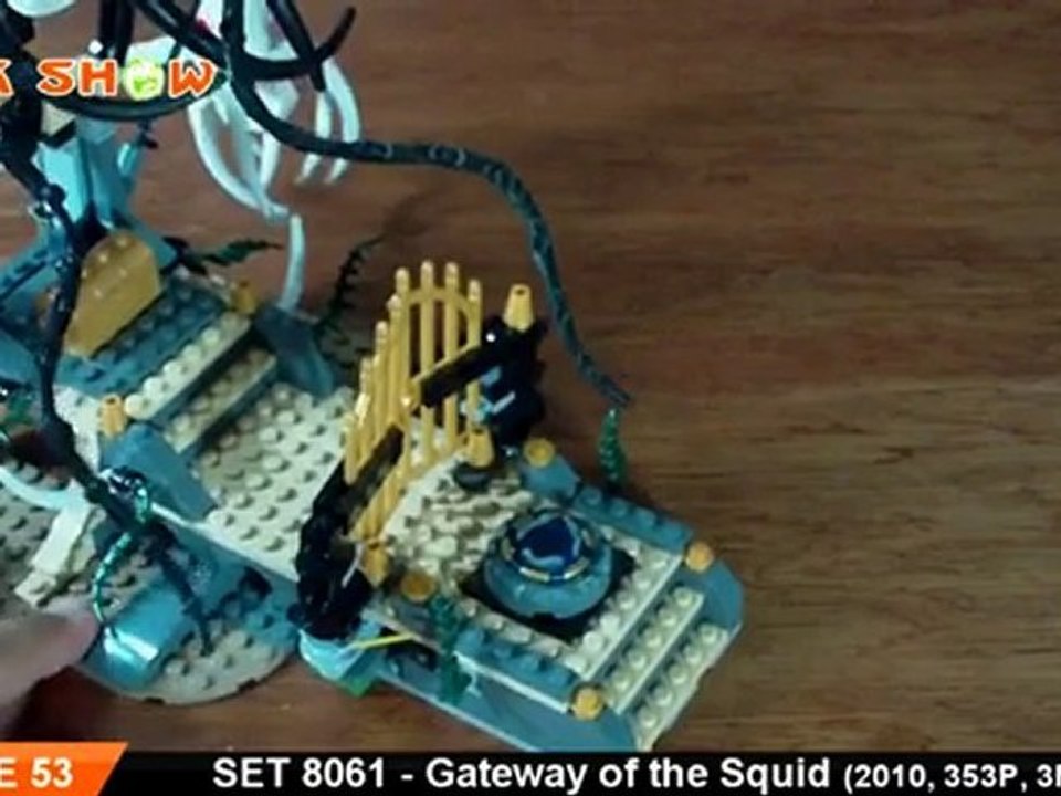 LEGO Atlantis Gateway of the Squid Review : LEGO 8061 Review - video ...