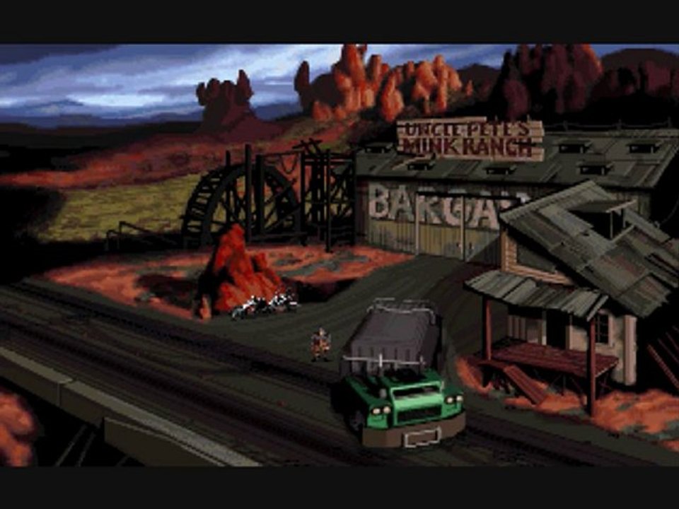 Full Throttle walkthrough 05 : Les caverneux - Vidéo Dailymotion