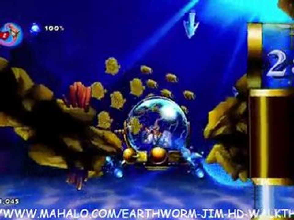 Earthworm Jim HD Walkthrough - Down the Tubes - Tube Race - video ...