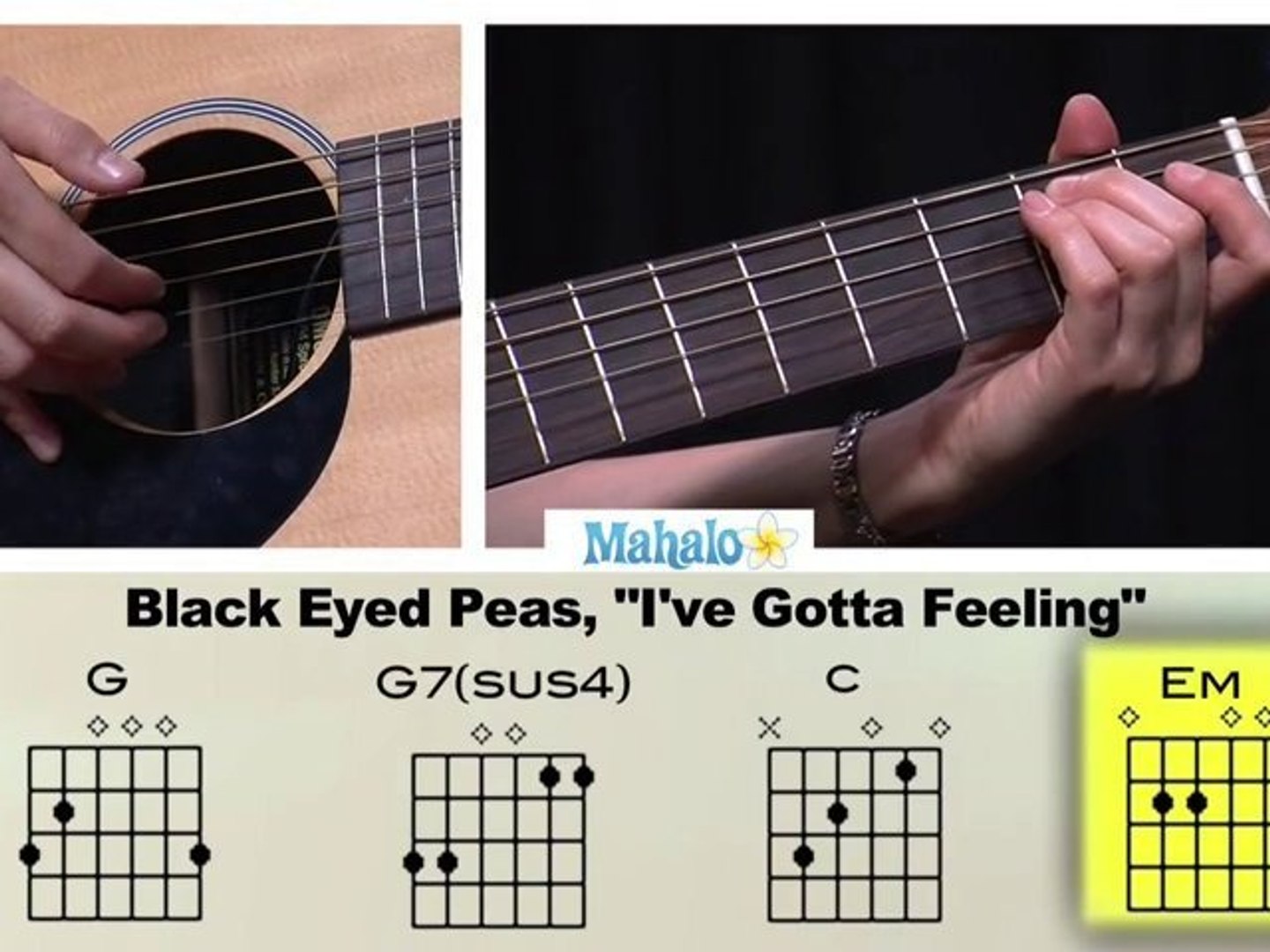 I Got A Feeling Guitar Chords