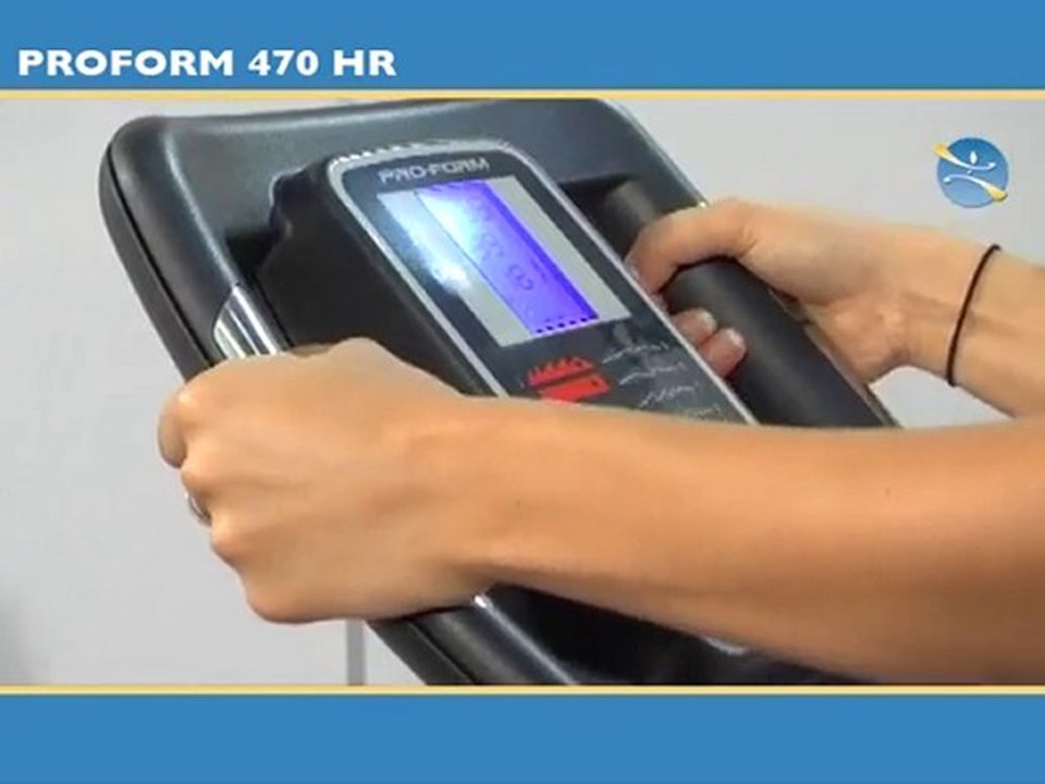 Velo elliptique Proform 470HR - Vidéo Dailymotion