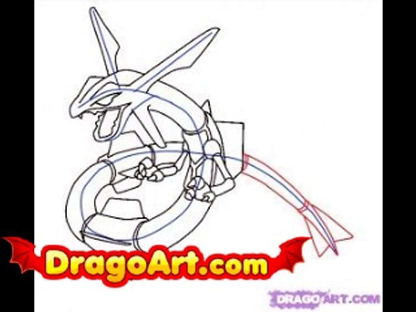 Rayquaza Drawing