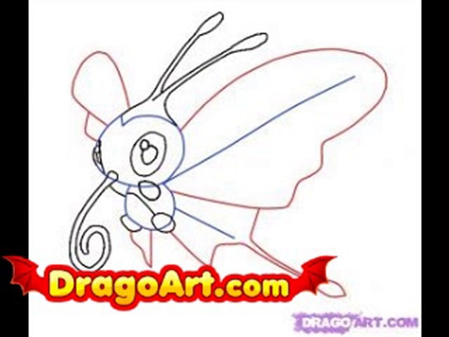 Beautifly Coloring Pages