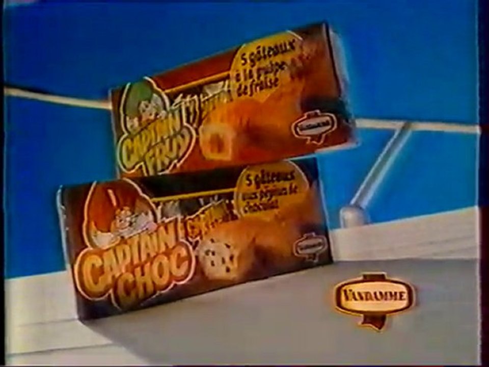 Publicité Captain Choc VANDAMME 1992 - Vidéo Dailymotion