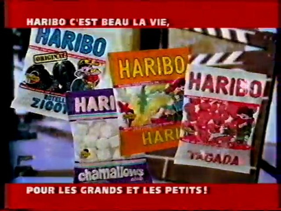 Publicité HARIBO 1998 - Vidéo Dailymotion