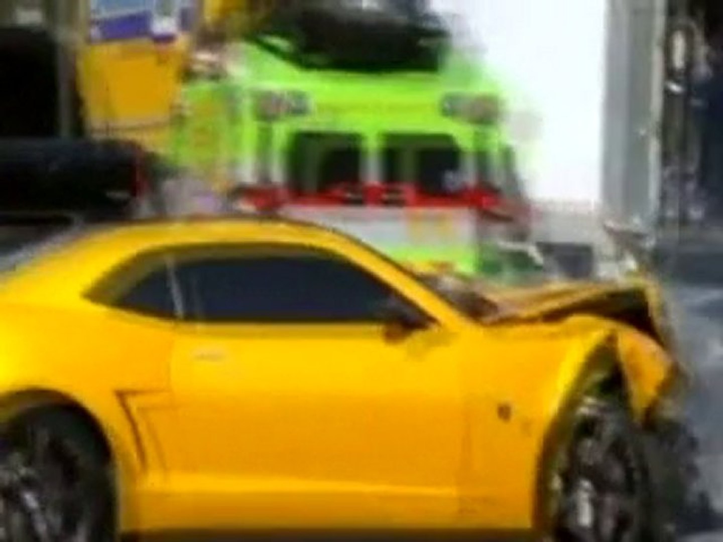 Transformers 3 Bumblebee Car Crash