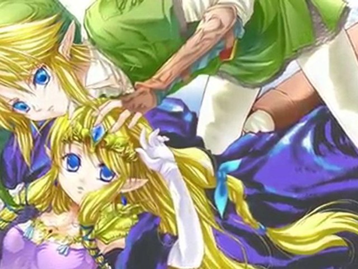 Link X Zelda Skyward Sword Kiss