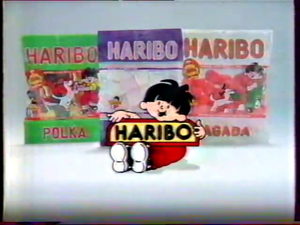 Publicité HARIBO 1997 - Vidéo Dailymotion