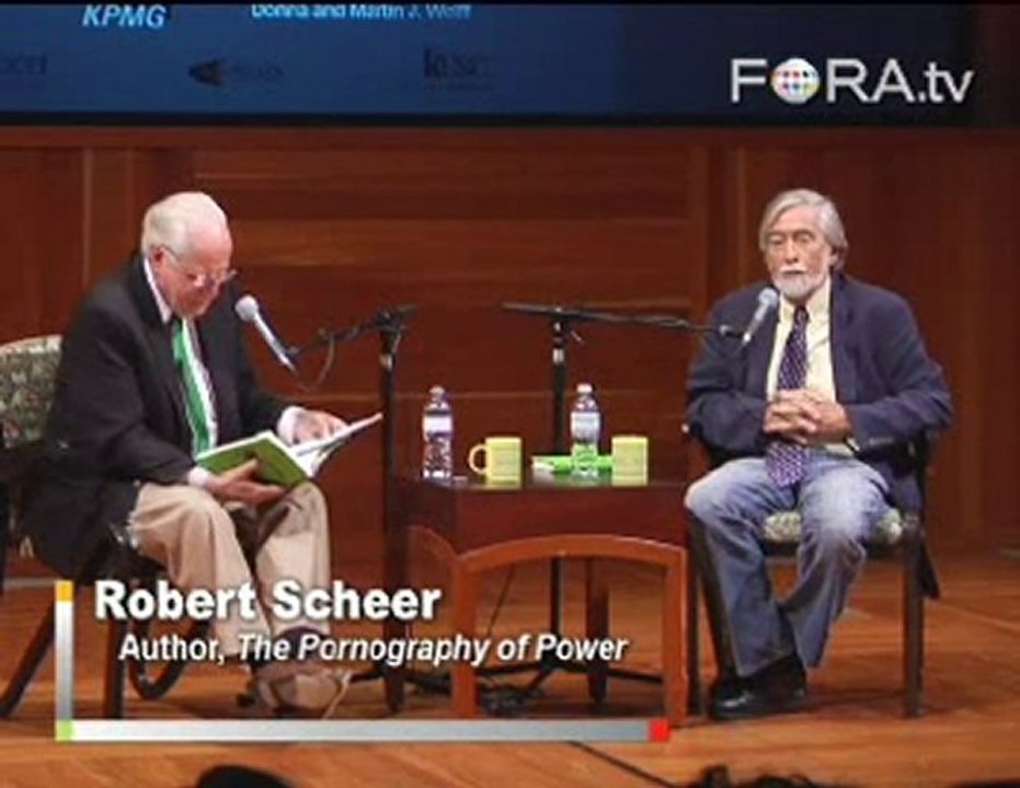 Robert Scheer Calls Bush's 'Imperial Model' a Failure - video Dailymotion