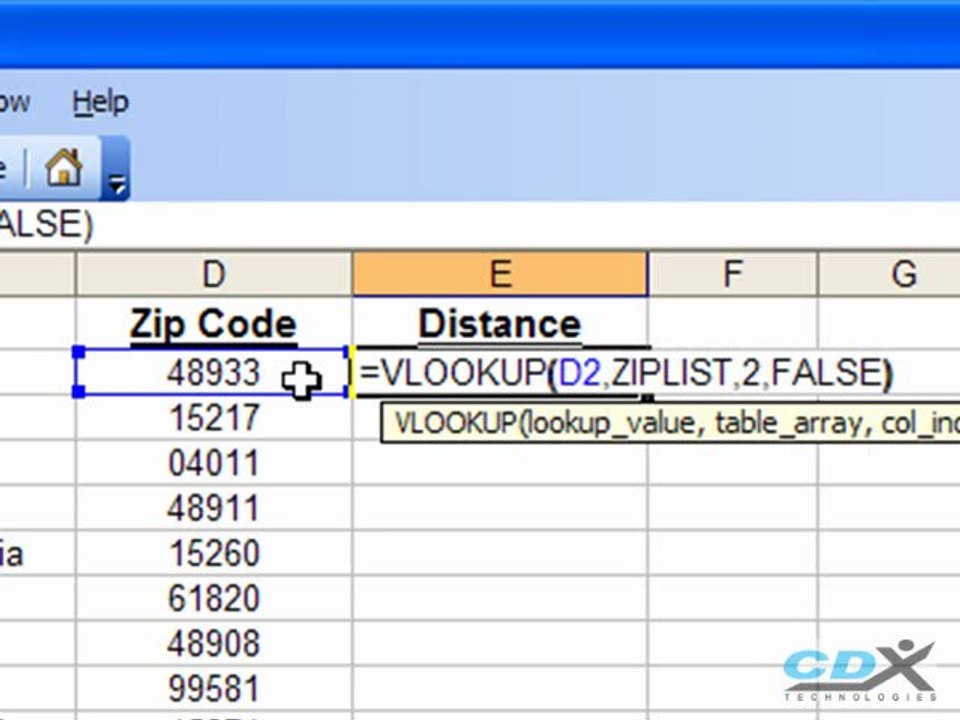 Find Zip Codes In A Radius Using Excel Video Dailymotion