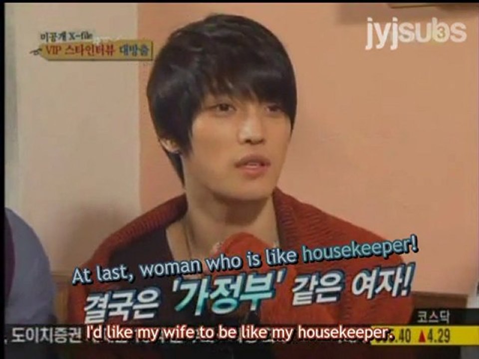[110225] JYJ MBN VIP X-File English sub - video Dailymotion