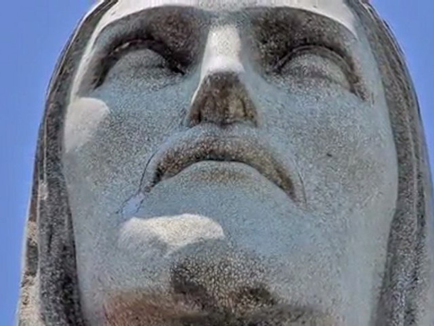 Christ The Redeemer Statue Close Up
