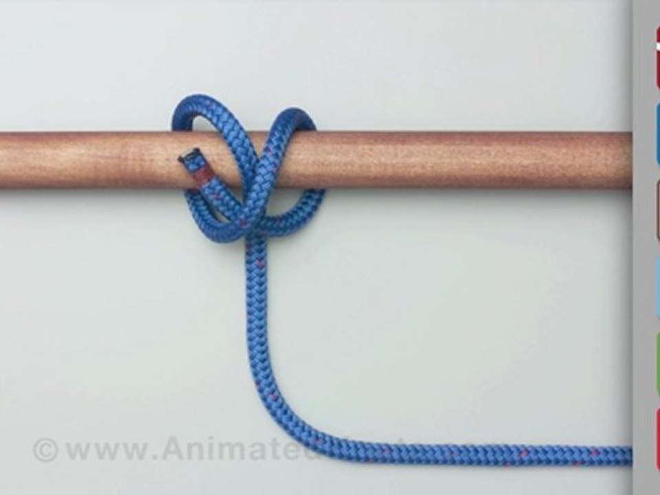Constrictor Knot (Rope End Method) | How to Tie a Constrictor Knot ...