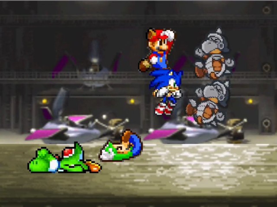 SMBZ - Team Mario & Sonic vs Army Basilisx - Vidéo Dailymotion