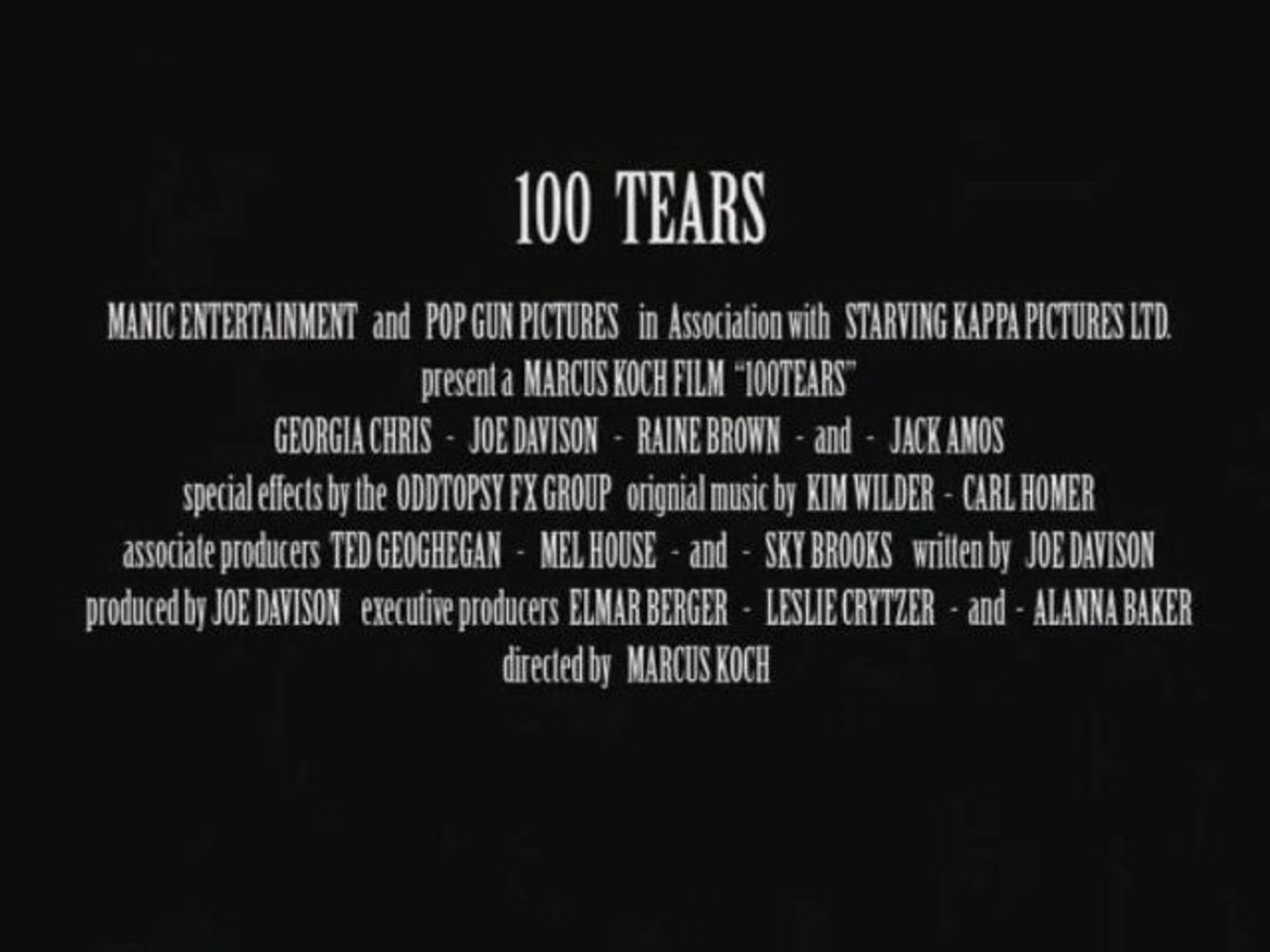 100 Tears