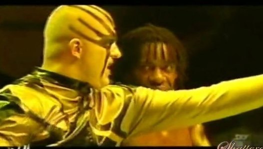 Goldust, Booker T, Undertaker & Rock vs. Un-Americans & HHH - Raw - 8 ...