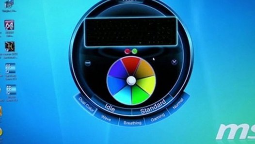 MSI GT780R - Demo KLM (Keyboard LED Manager) - Video Dailymotion