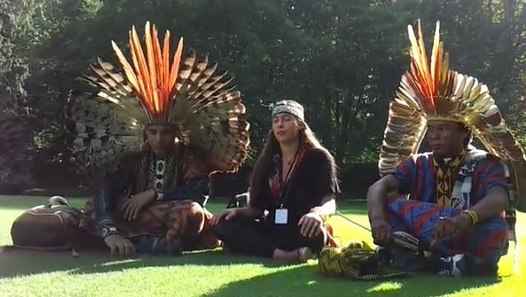 Indigenous rights - Haru Kuntanawa, leader of the Kuntanawa tribe ...