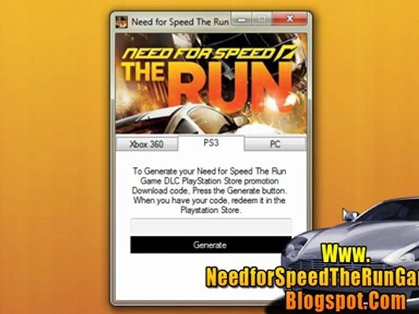 Nfs The Run Limited Edition