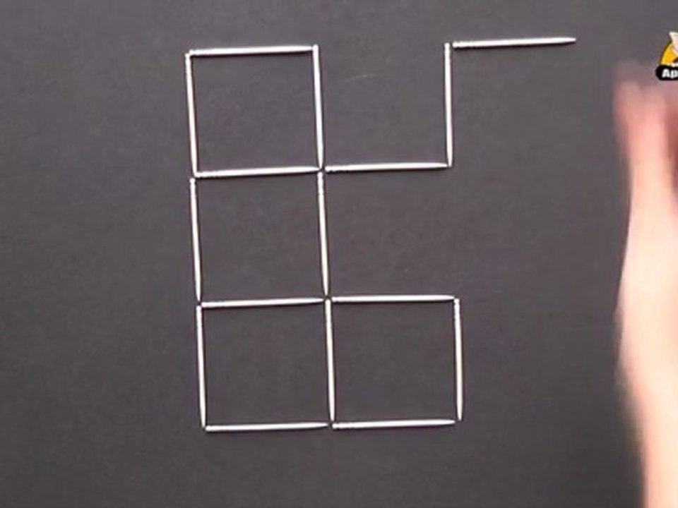 Try the most famous Toothpick Puzzle - video Dailymotion