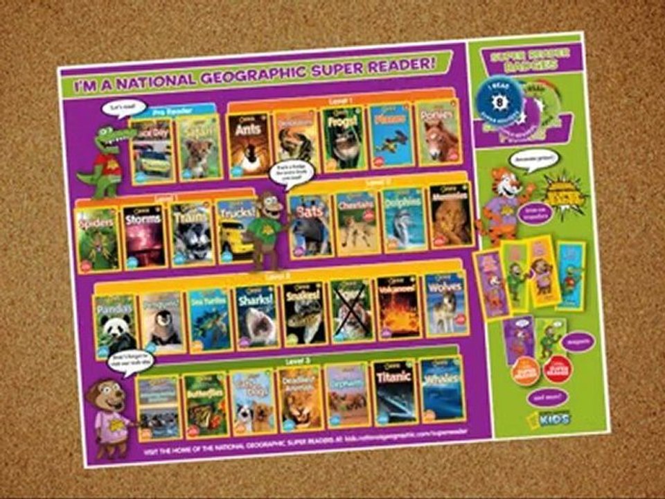 National Geographic Super Readers Book Trailer - video Dailymotion