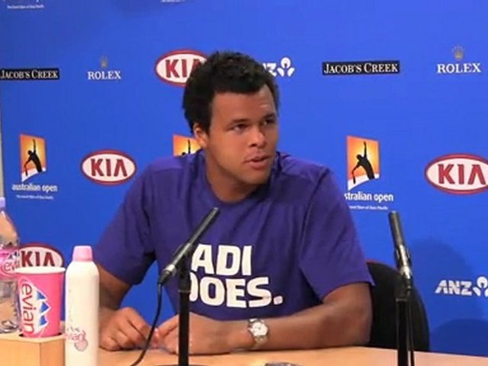 Melbourne, 2e tour : Tsonga sans forcer - Vidéo Dailymotion