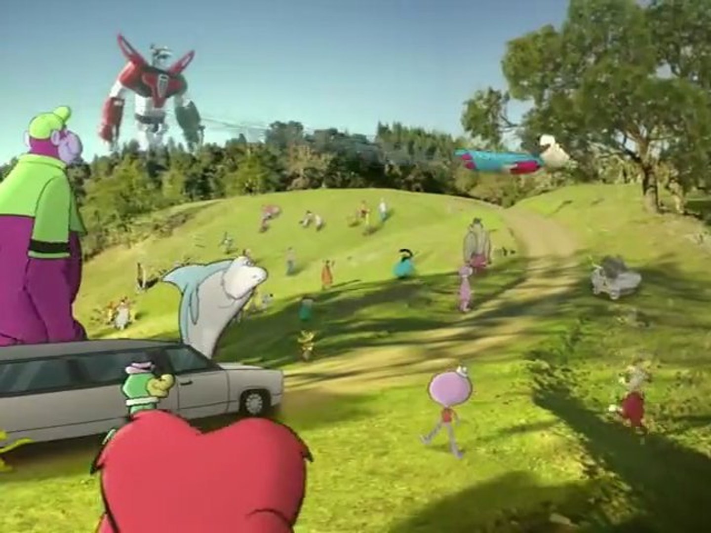 Metlife Cartoon Commercials Wallpaper