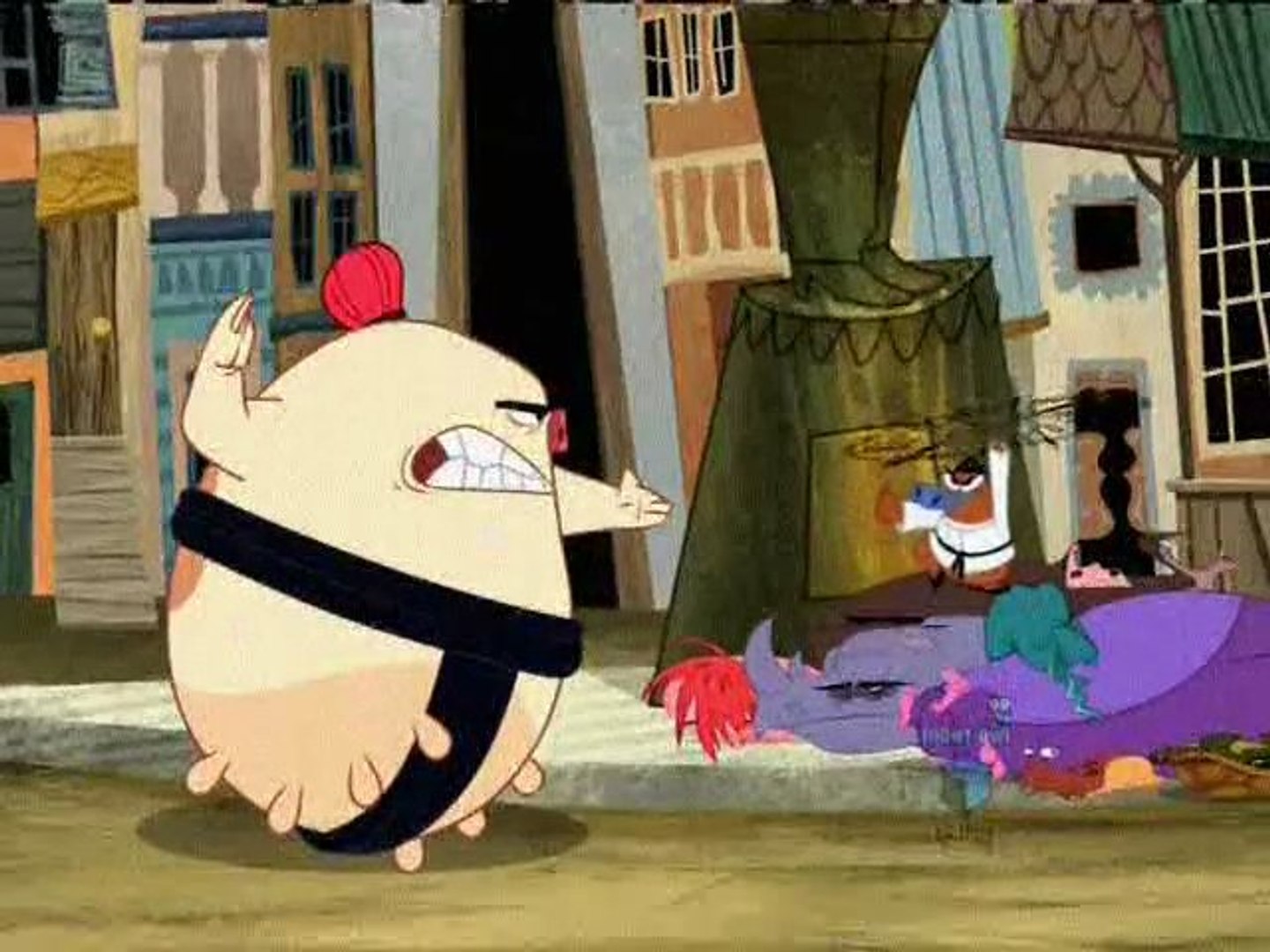 Pork Chop Cartoon Character