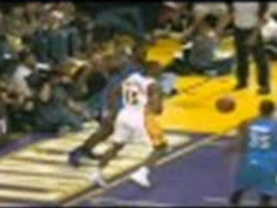 Metta World Peace levels James Harden with an elbow - Vidéo Dailymotion