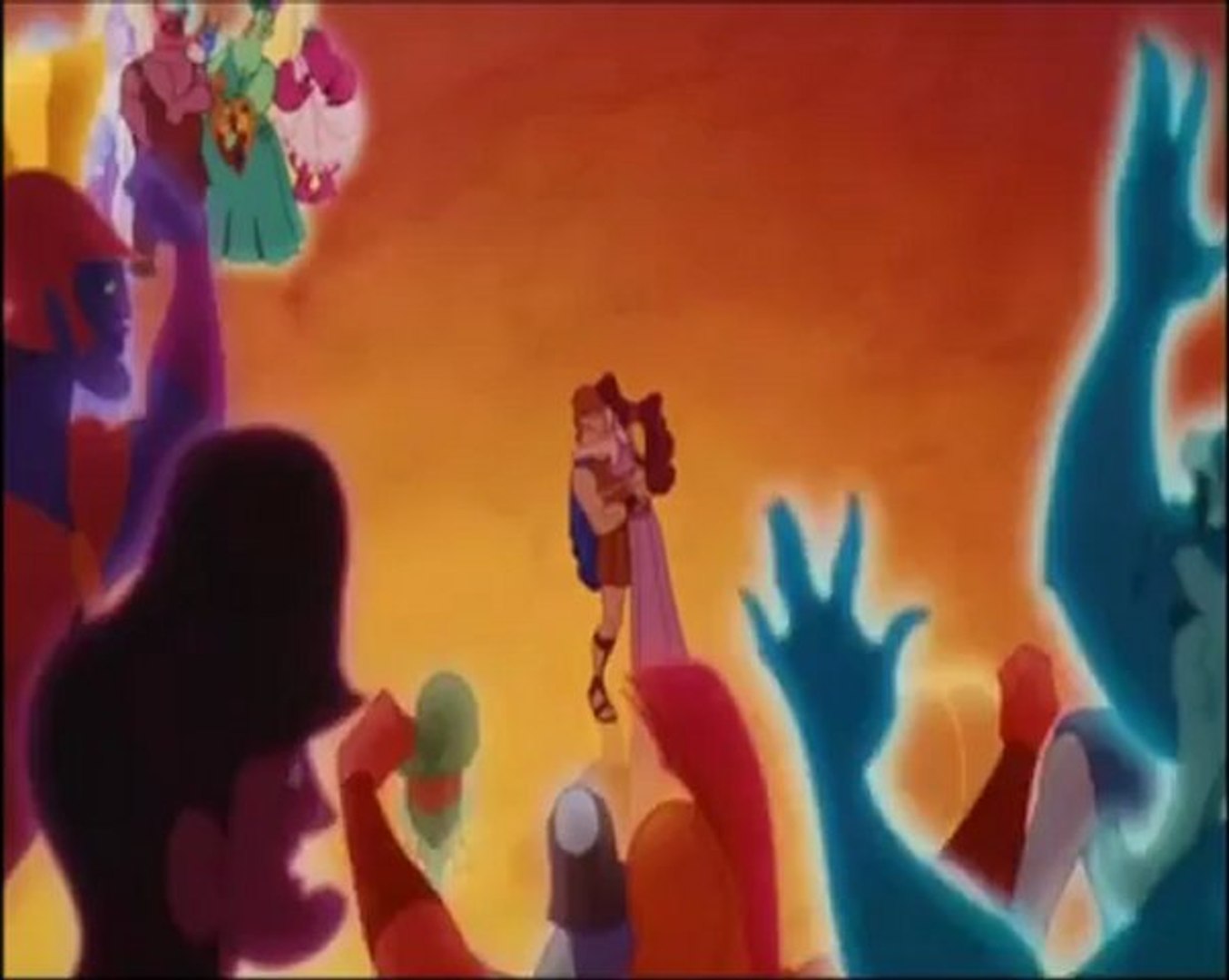 Hercules And Meg Kiss