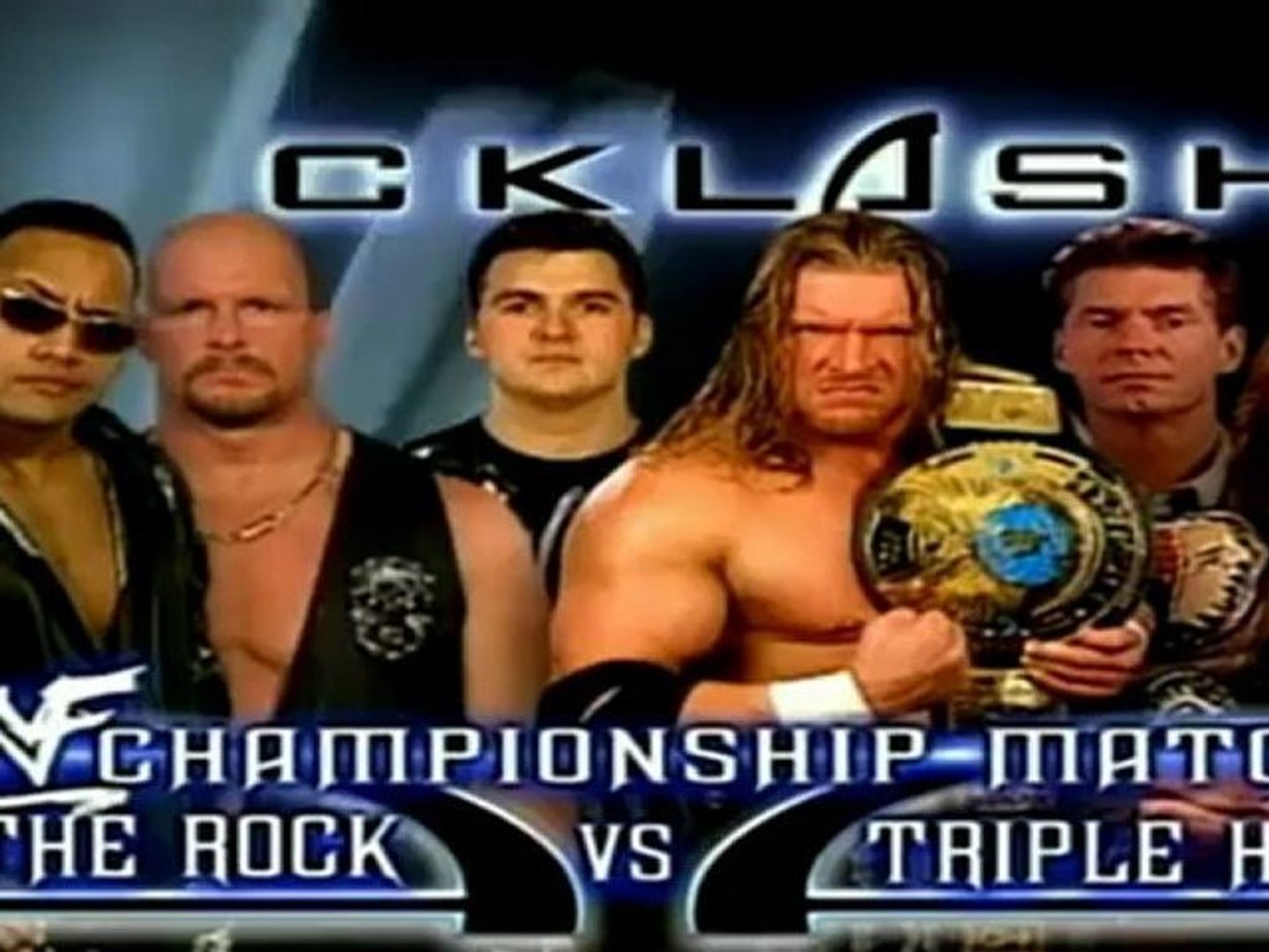 The Rock Vs Triple H Backlash 2000 WWE No Way Out 2000/Backlash 2000