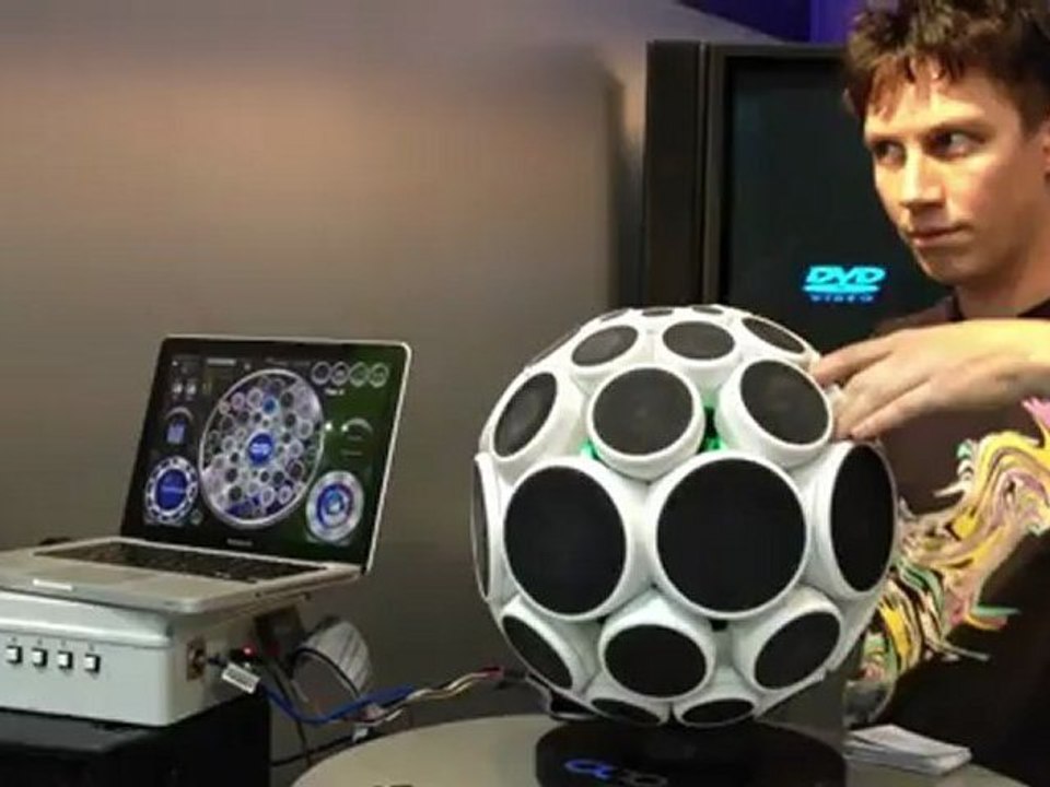 AlphaSphere : instrument electronique rond - Vidéo Dailymotion