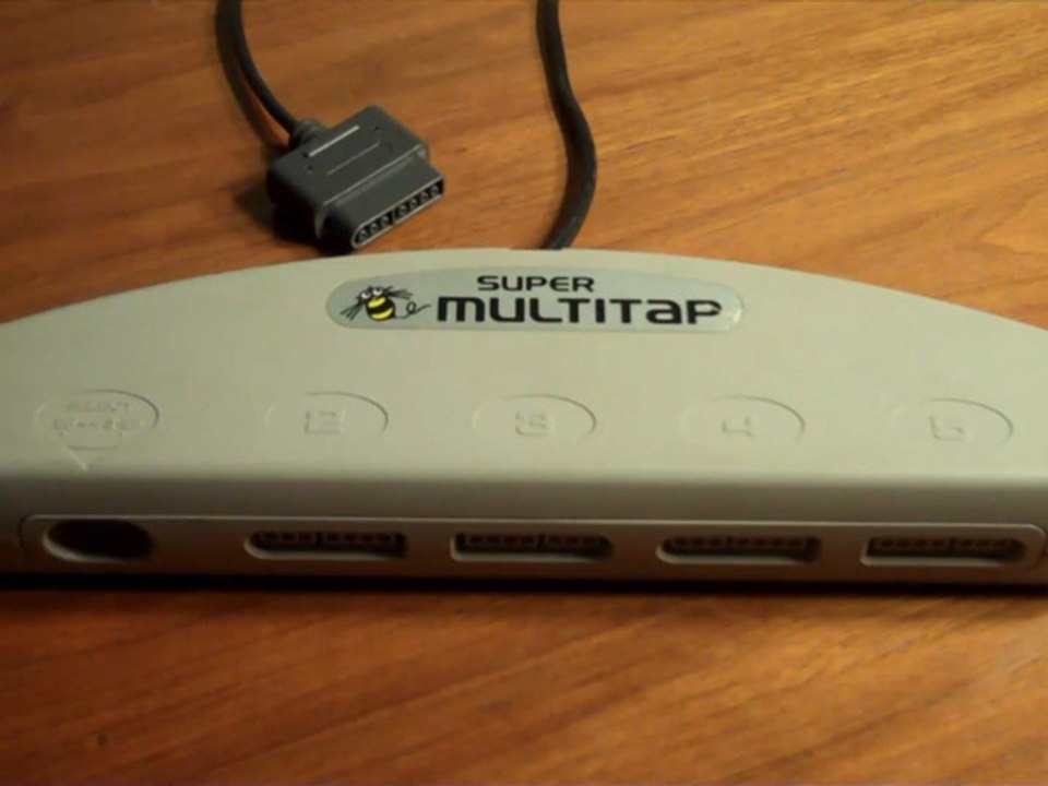 CGRundertow SUPER MULTITAP for Super Nintendo Video Game Accessory ...