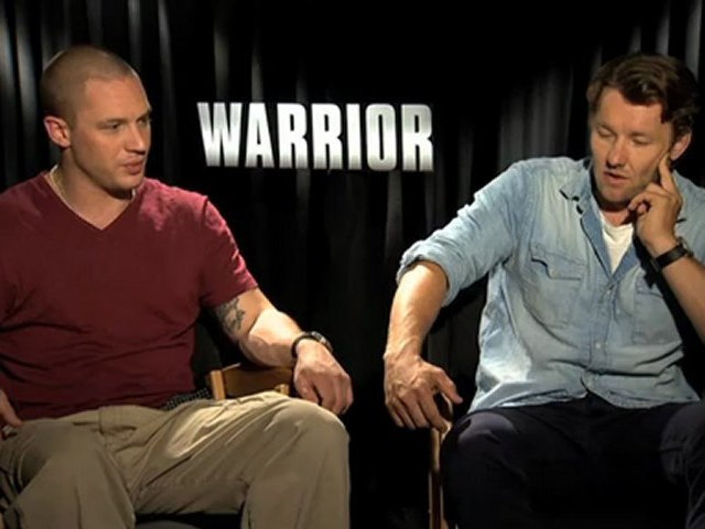 Joel Edgerton And Tom Hardy Warrior