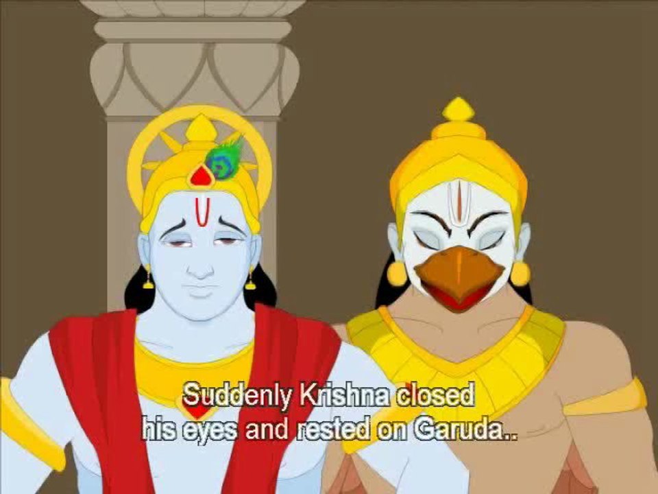 Krishna and Garuda - Animation - video Dailymotion