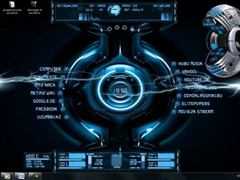 skins para rainmeter (HUD DIGITAL) - Vídeo Dailymotion