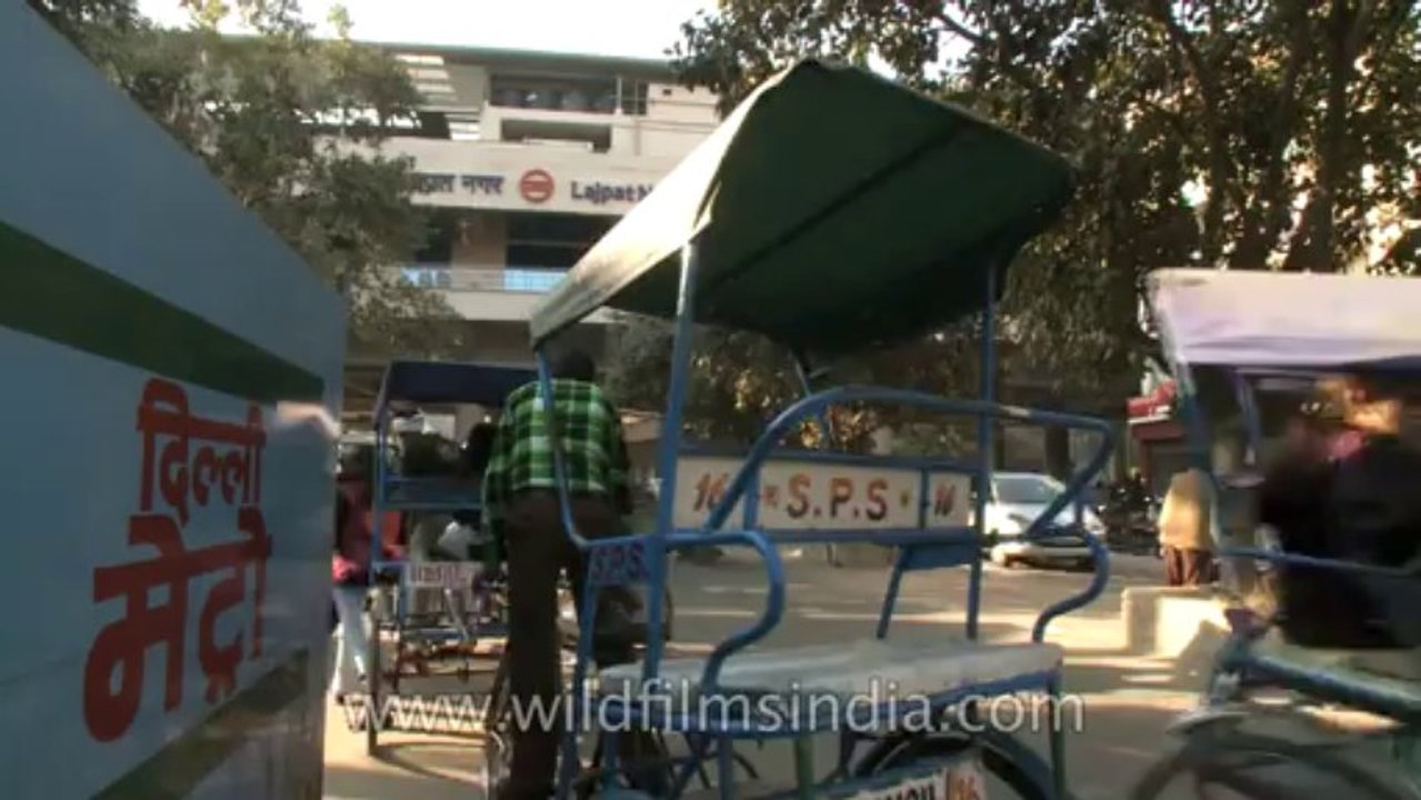 Delhi-metro station-lajpat nagar-11 - video Dailymotion