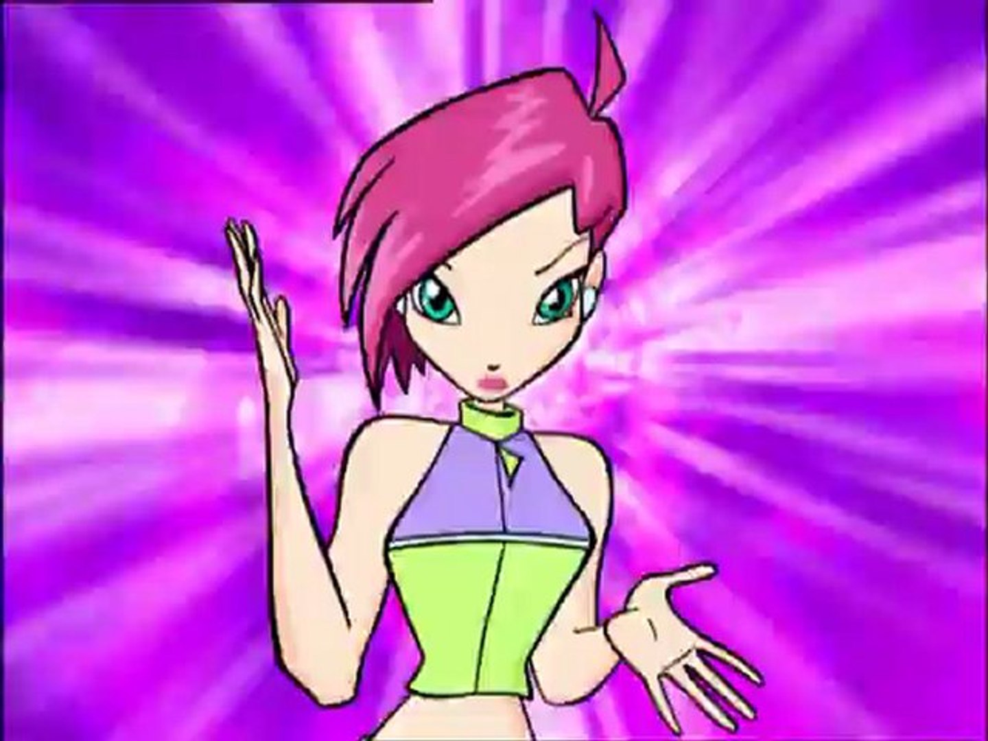 Winx Club Tecna Enchantix Transformation