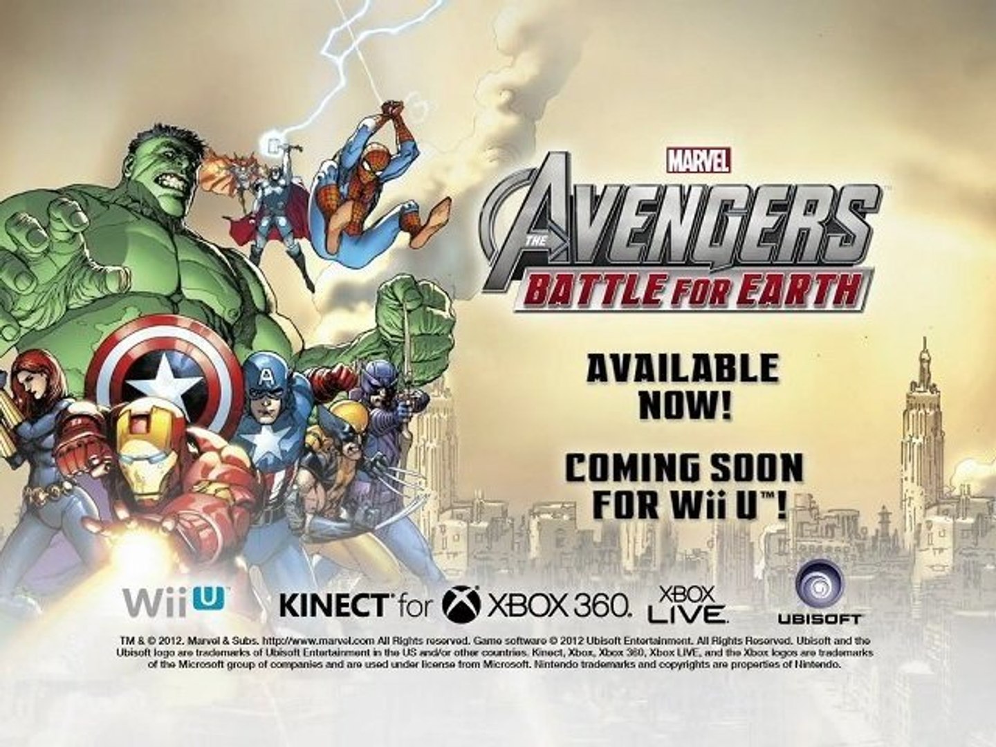 Avengers Battle For Earth Xbox 360