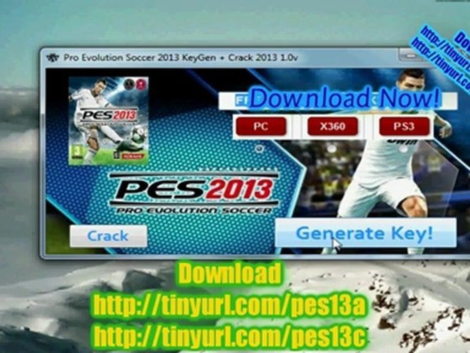 Pro Evolution Soccer 2013 KeyGen + Crack 2013 1.0v PES13 Serial Code ...